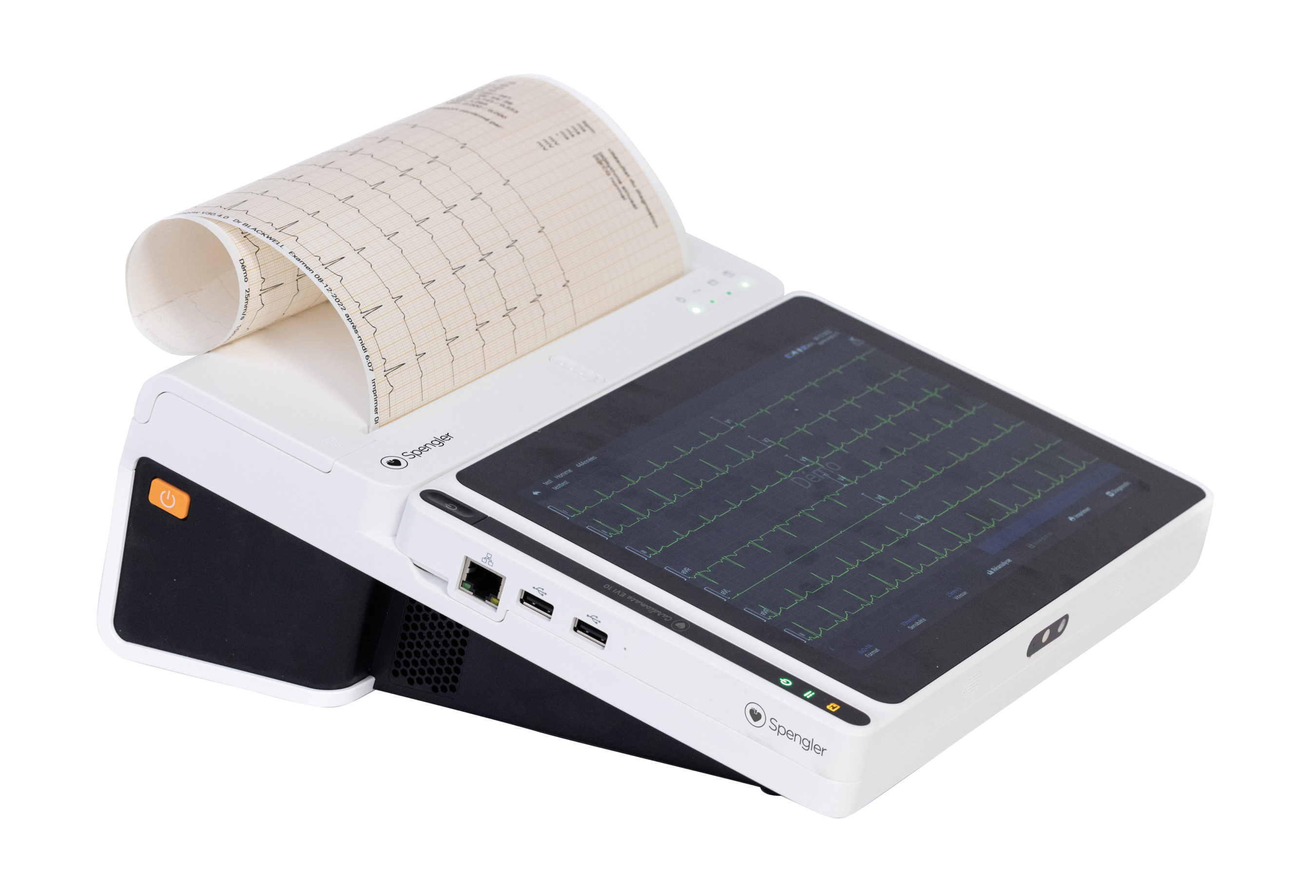 Appareil ECG portable 12 dérivations avec interprétation | Spengler