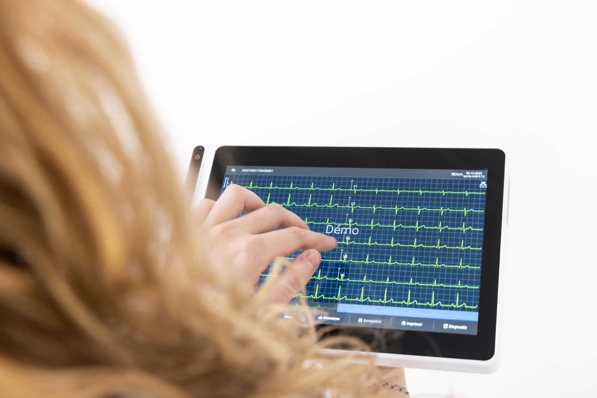Appareil ECG portable 12 dérivations avec interprétation | Spengler